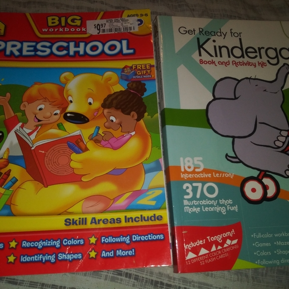 Other | Set Of Preschool Workbooks | Poshmark